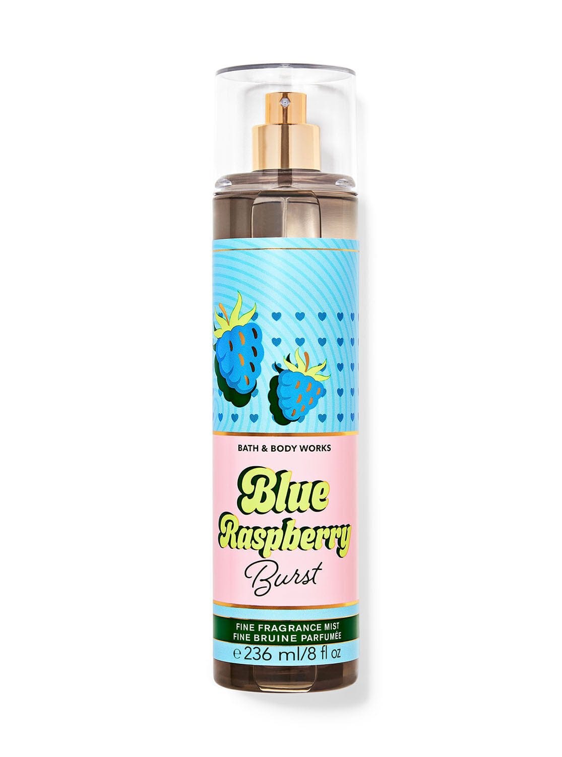 Body Mist Blue Raspberry Burst - Odilie Shop