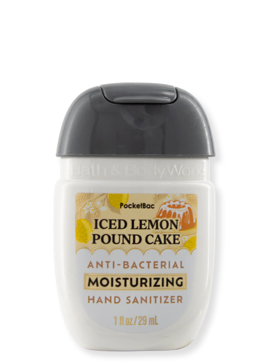 Antibacterial Moisturizing Hand Sanitizer Iced Lemon Pound Cake ...
